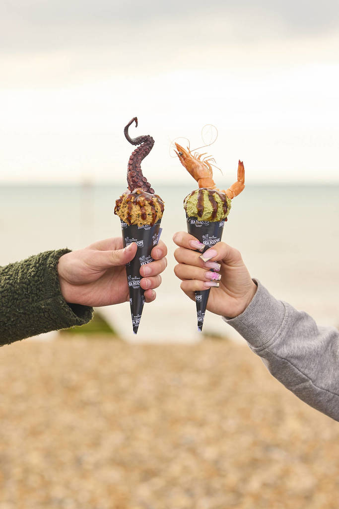 You Can Get Free Seafood Soft Serve Cones In Manchester