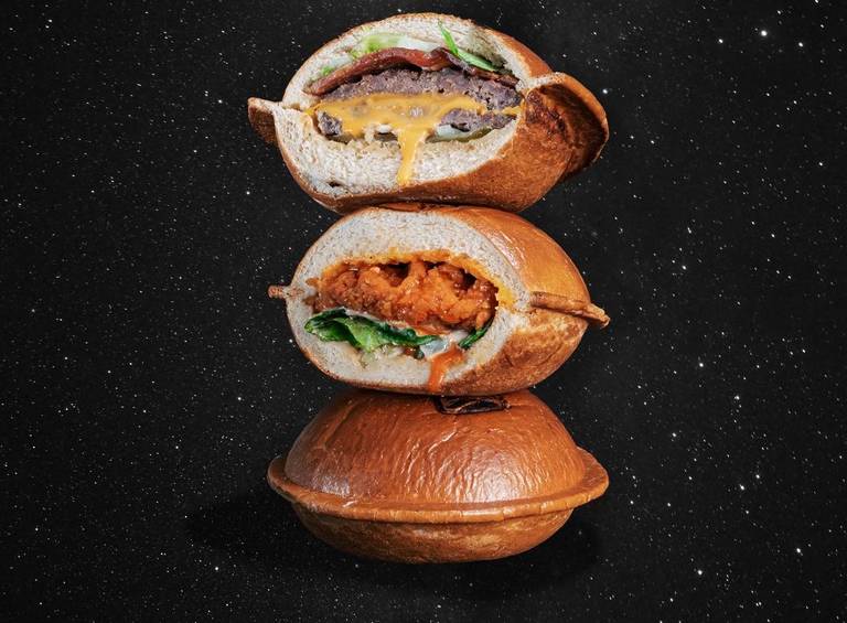 UFO-Shaped Burger Concept Outer Space To Land In Manchester