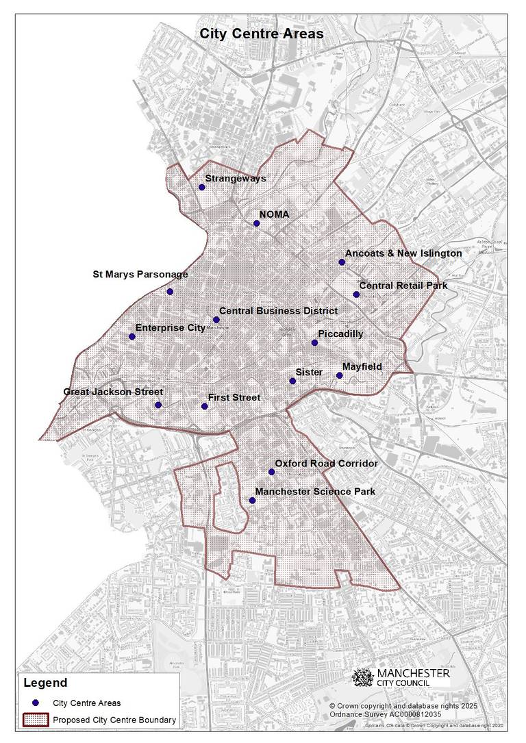 The Manchester City Centre Boundary Could Be Expanding With Six New ...