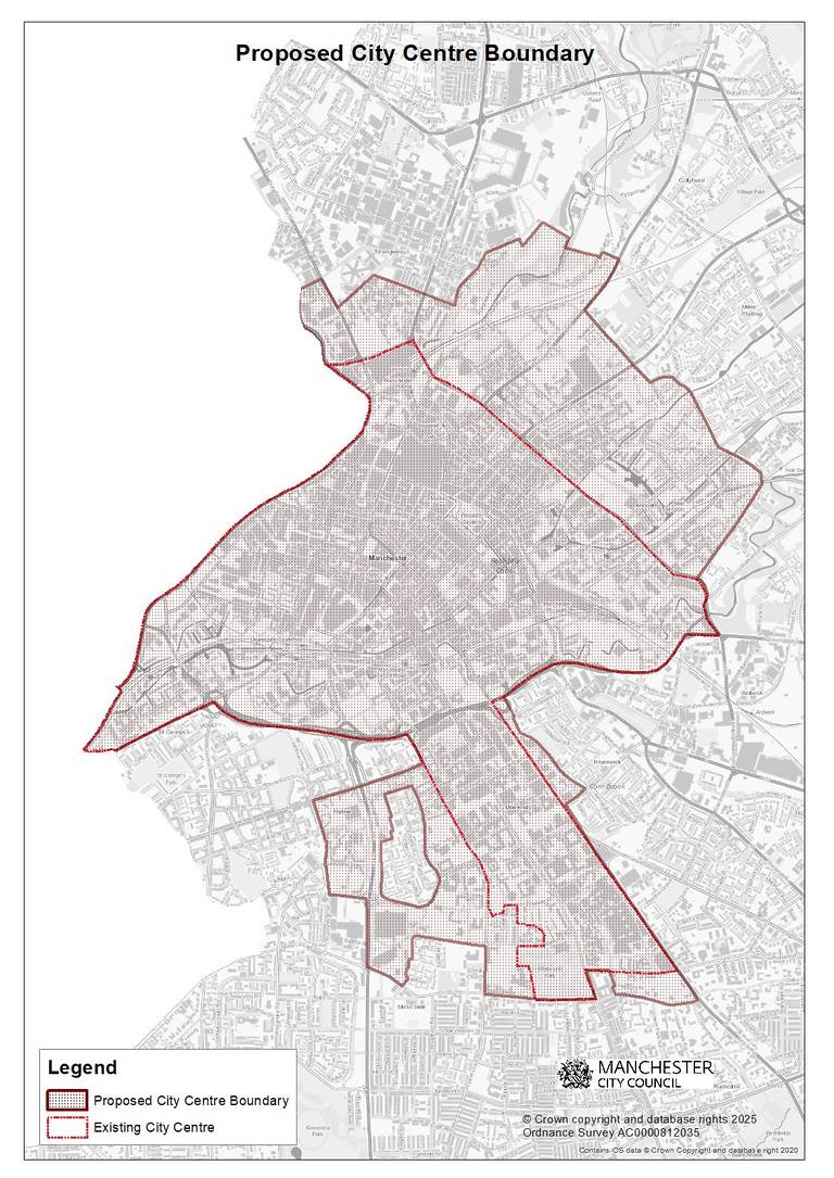 The Manchester City Centre Boundary Could Be Expanding With Six New ...