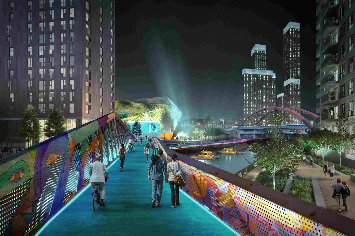 Plans For A 100-Mile Network Linking Manchester's Parks, Squares ...