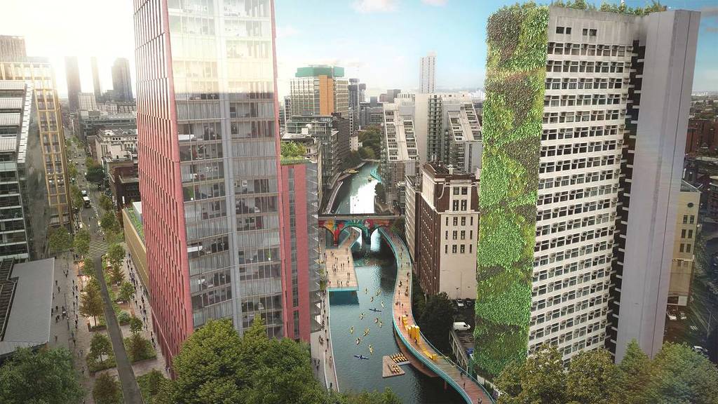 Plans For A 100-Mile Network Linking Manchester's Parks, Squares ...