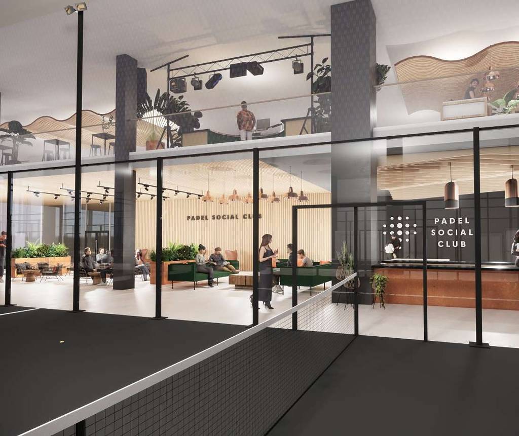 A Rooftop Padel Facility With Covered Courts & Bar Could Be Coming To ...