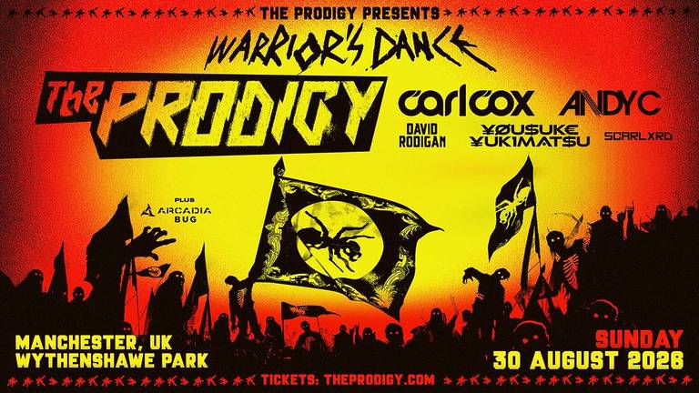 The Prodigy Has Announced A Huge Outdoor Gig In Manchester Following ...