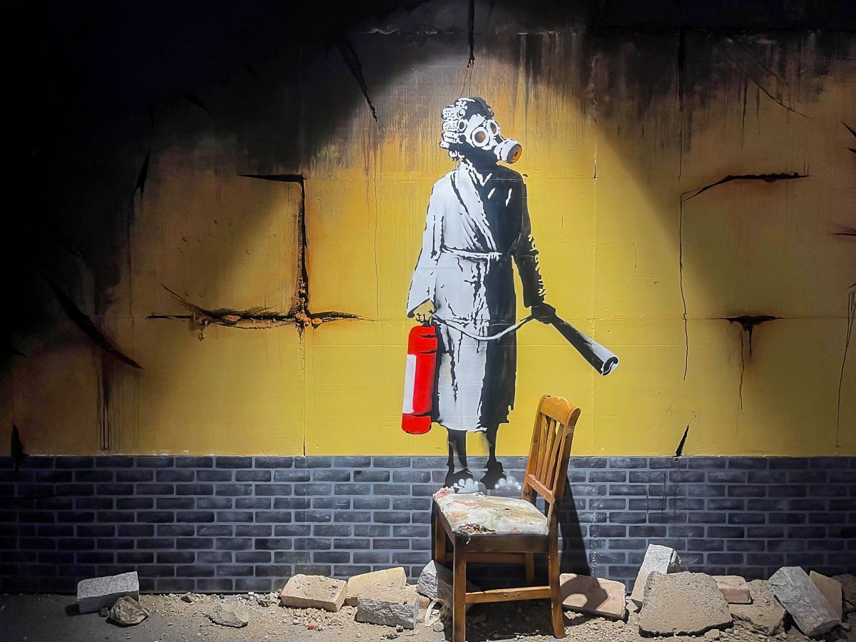 This Mystery Of Banksy Exhibition In Manchester
