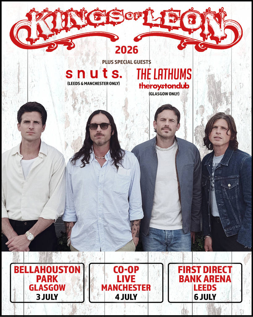 Kings Of Leon Have Announced A Huge Manchester Gig For Next Summer ...