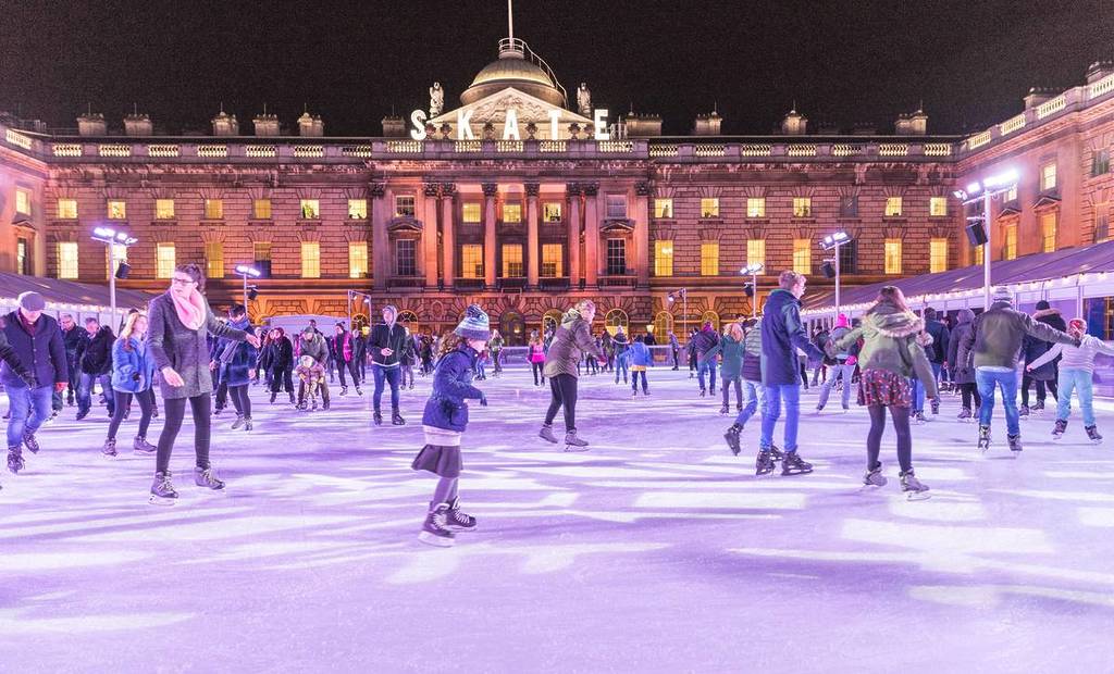 This Magical Manchester Ice Rink With A 7-Metre Tall Christmas Tree Is ...