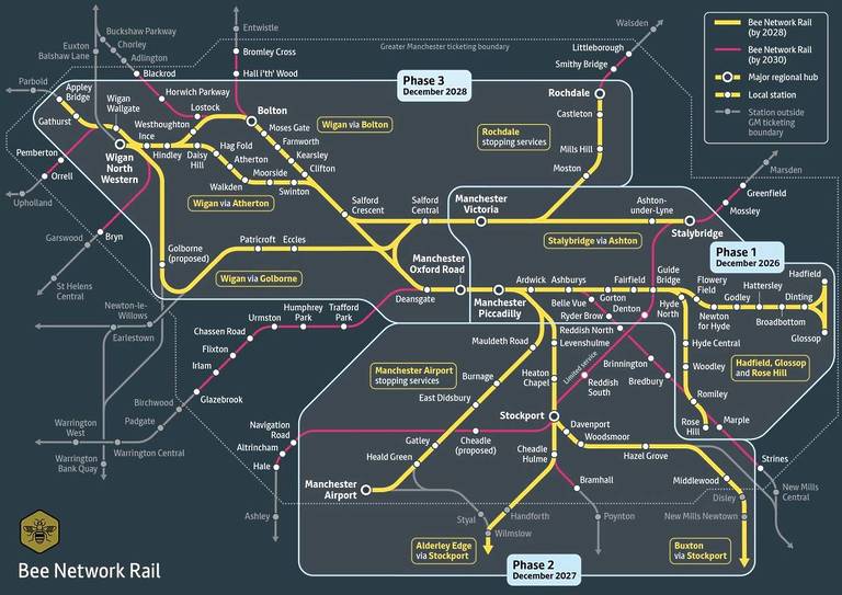 Greater Manchester’s ‘London-Style’ Bee Network Transport Revolution ...