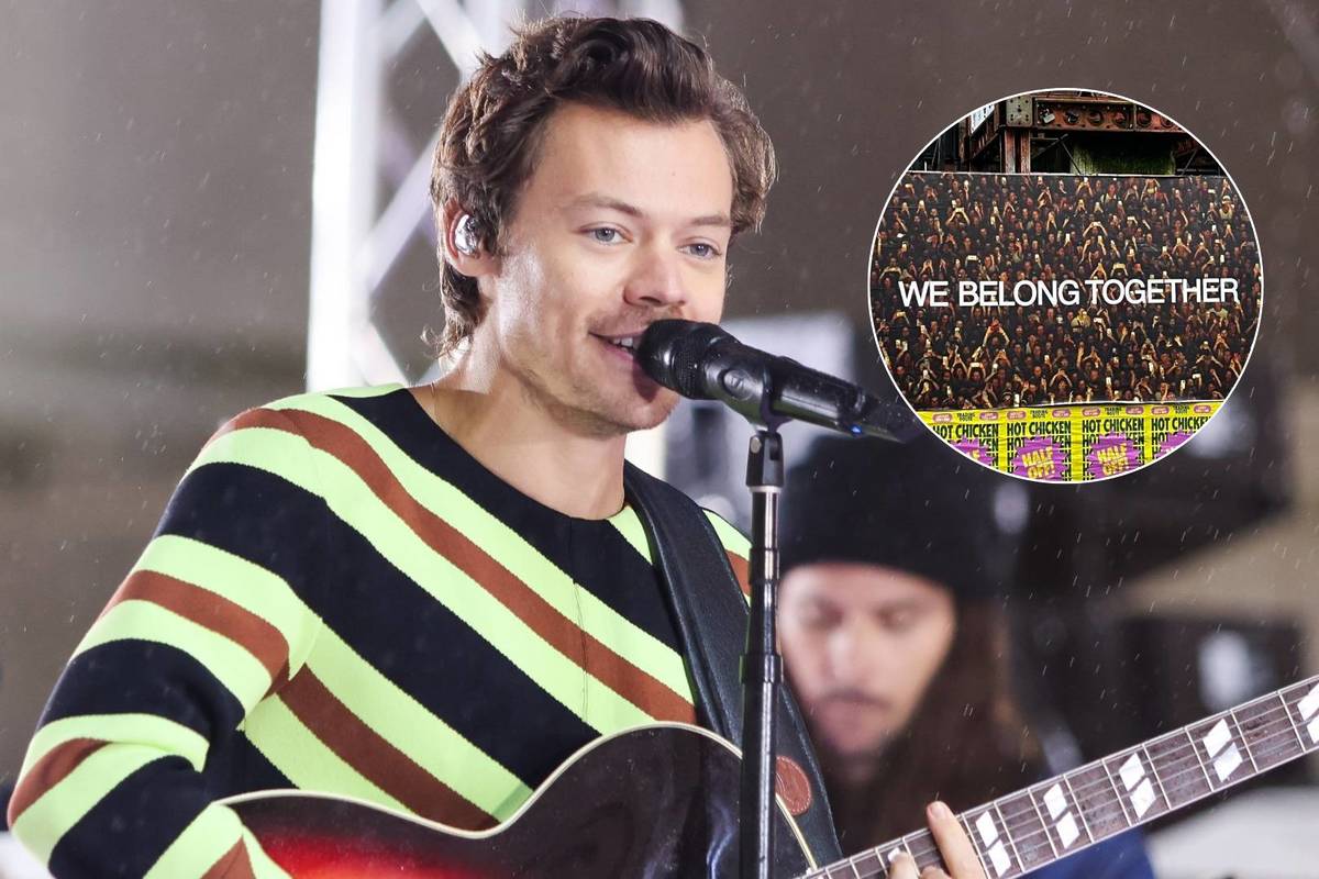 Mysterious Harry Styles Posters Have Popped Up Across Manchester With A ...