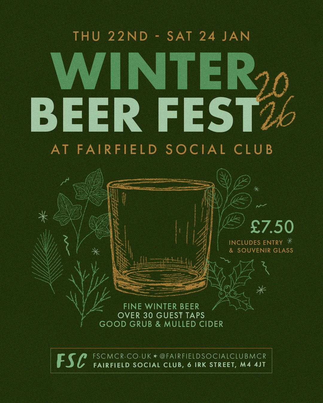 A Cosy Winter Beer Festival Is Set To Light Up Manchester This Month ...