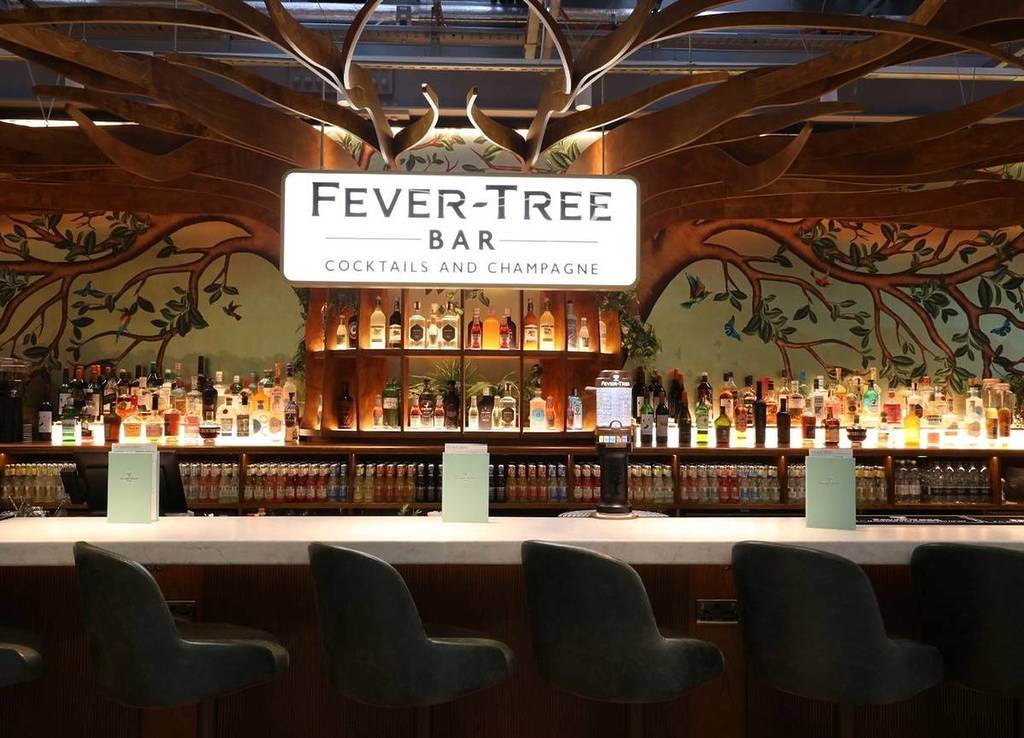 First Look Images Of New Fever Tree Bar At Manchester Airport's ...