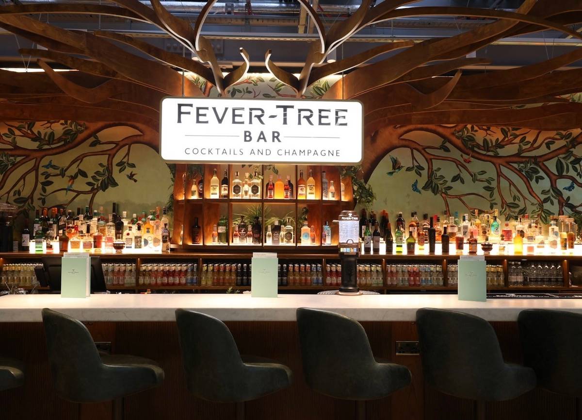 First Look Images Of New Fever Tree Bar At Manchester Airport's ...