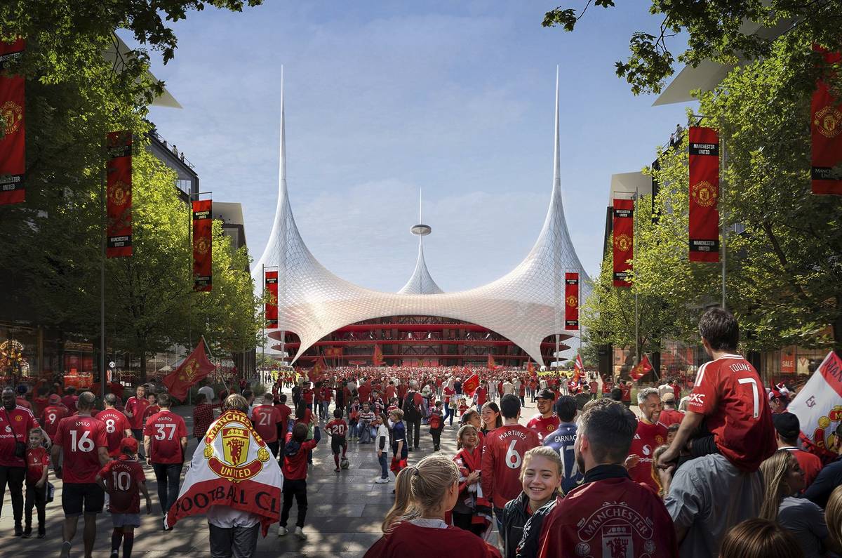 Update Given On The New £2bn Manchester United Stadium, Backed By Lord ...
