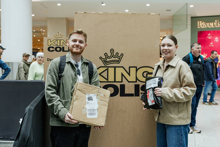 A viral shop selling lost and undelivered parcels has finally arrived ...