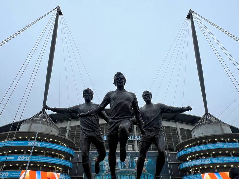 Pep Guardiola has been honoured with a renamed stand at Manchester City ...