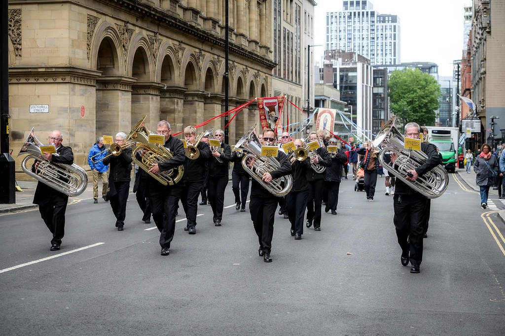 The much-loved, 200-year-old Manchester & Salford Whit Walks are ...