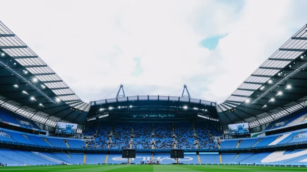 Pep Guardiola has been honoured with a renamed stand at Manchester City ...