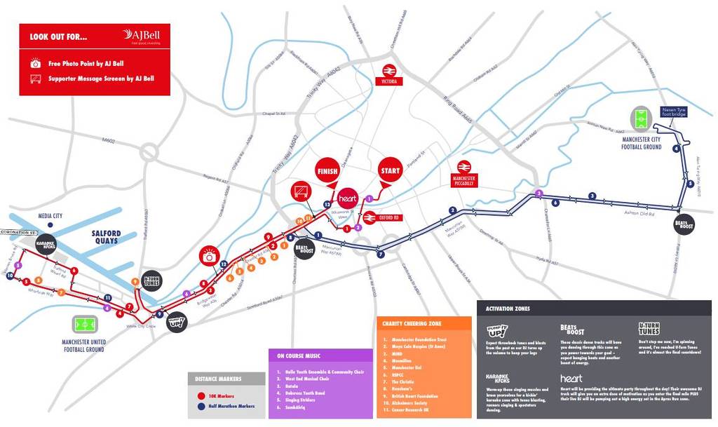 The Great Manchester Run half marathon & 10K return this weekend with ...