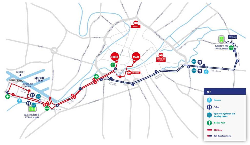 The Great Manchester Run half marathon & 10K return this weekend with ...