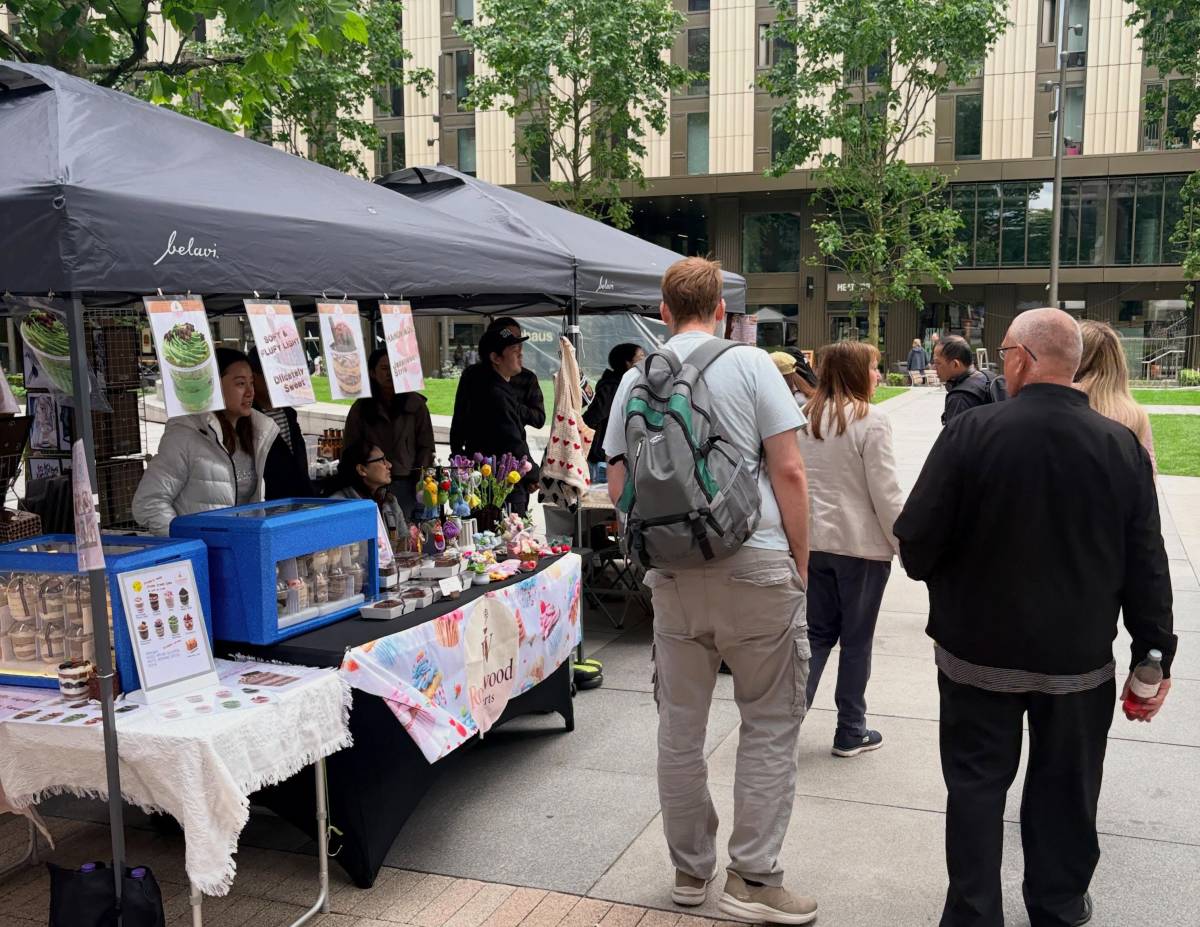 A bustling Hong Kong street food & craft market with over 70 stalls is ...