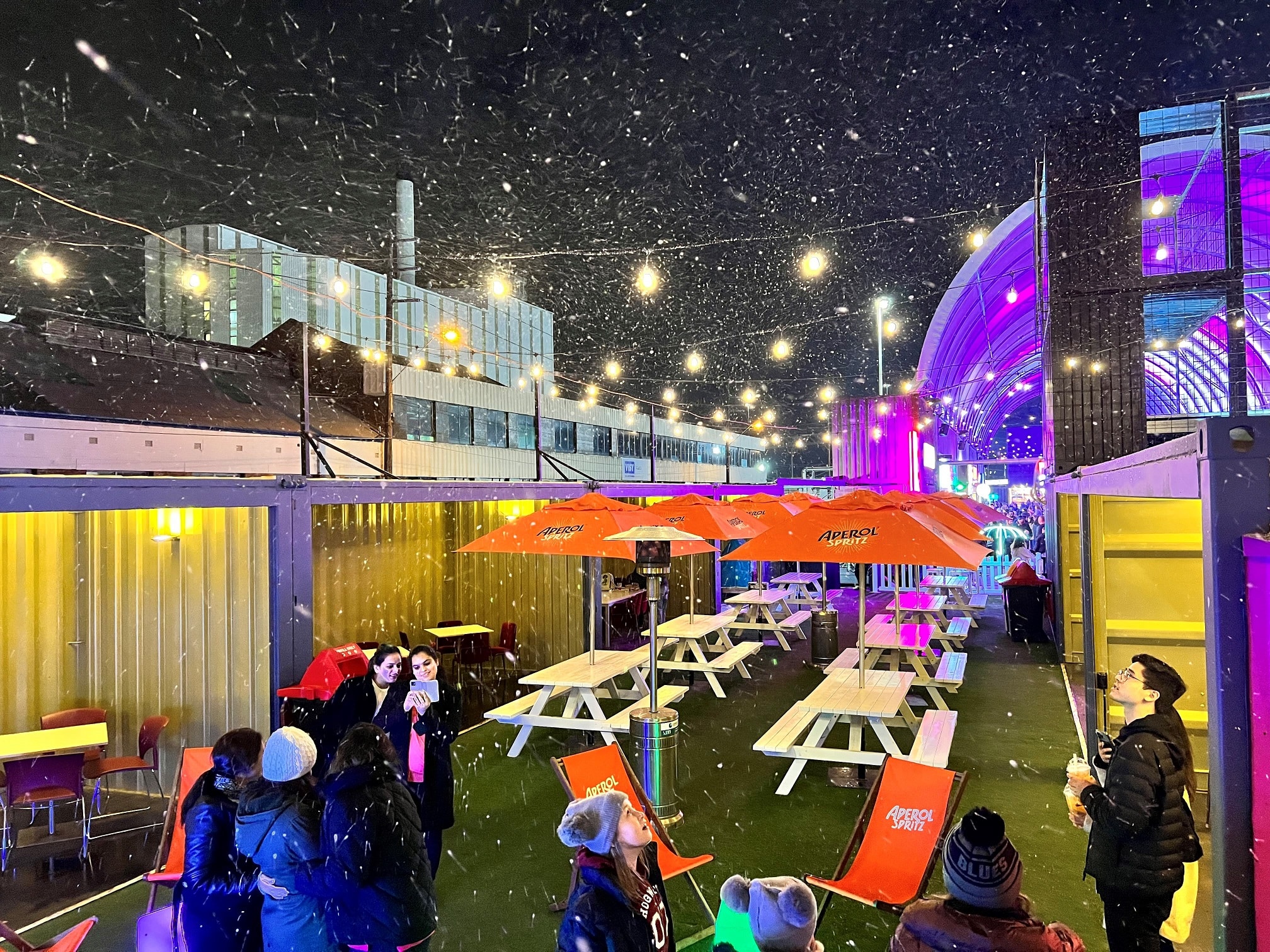 Grazeland Is Transforming Into A Snowy Winter Wonderland