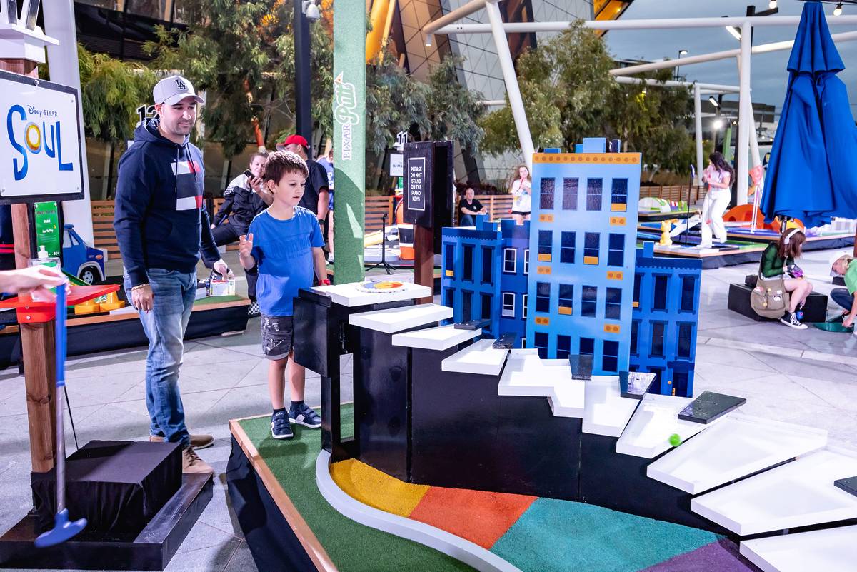 The Delightful Pixar Putt Is Swinging Into Fed Square This Summer