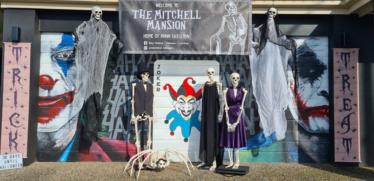 This Humerus Family Of Skeletons In Williams Landing Is Counting Down ...