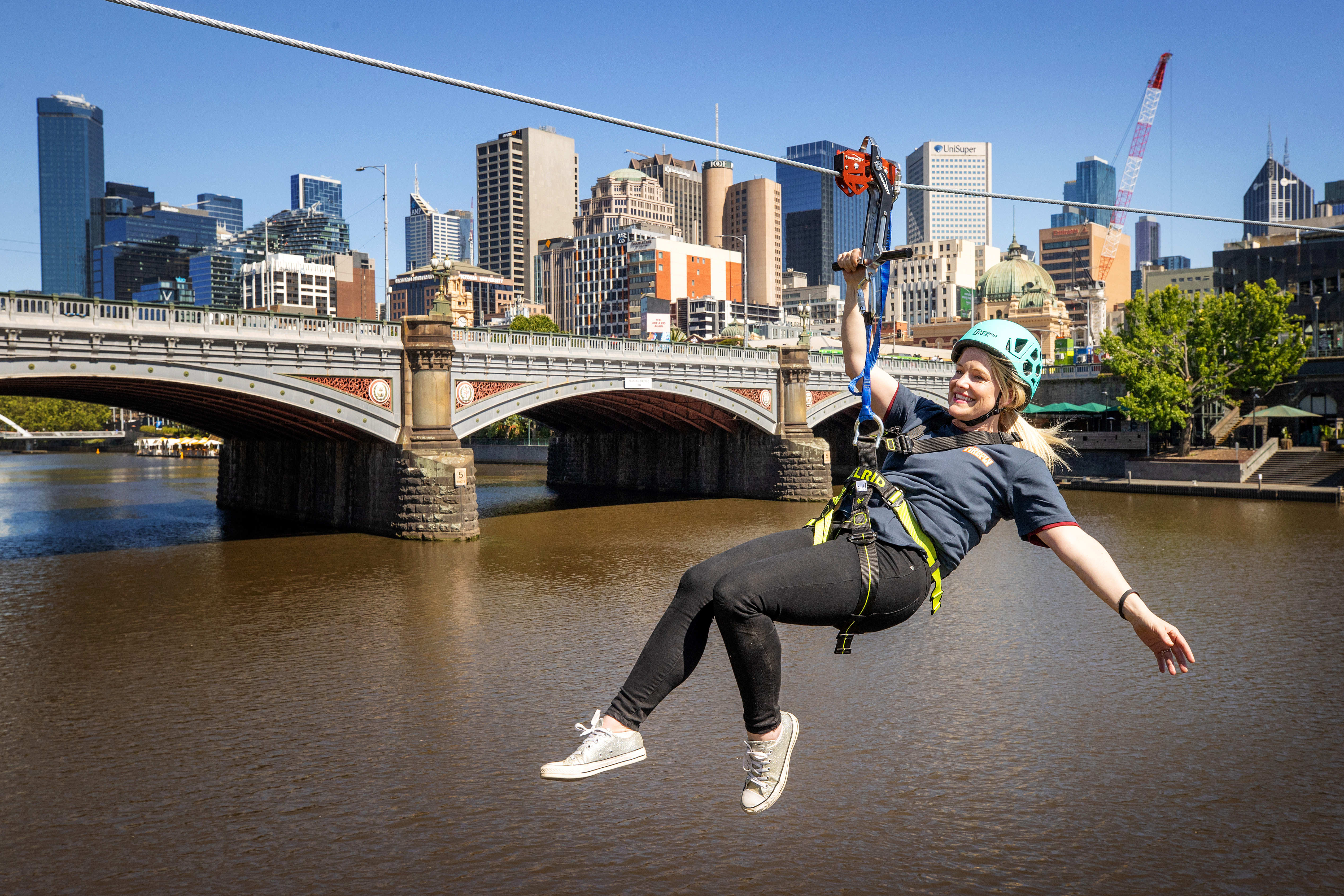 Soar Across The Yarra River When The Thrilling Firefly Zipline Returns ...