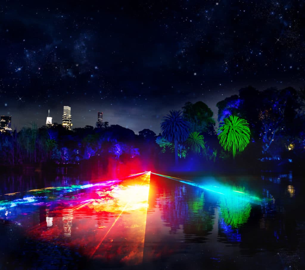 Lightscape Will Return To The Royal Botanic Gardens In 2024
