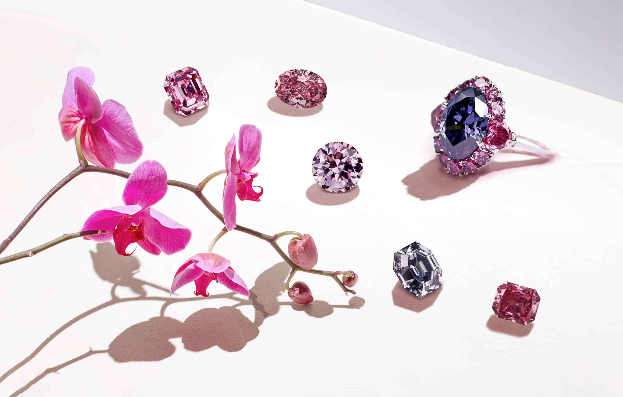 A Sparkling Exhibition Featuring Over 100 Australian Pink Diamonds Has ...