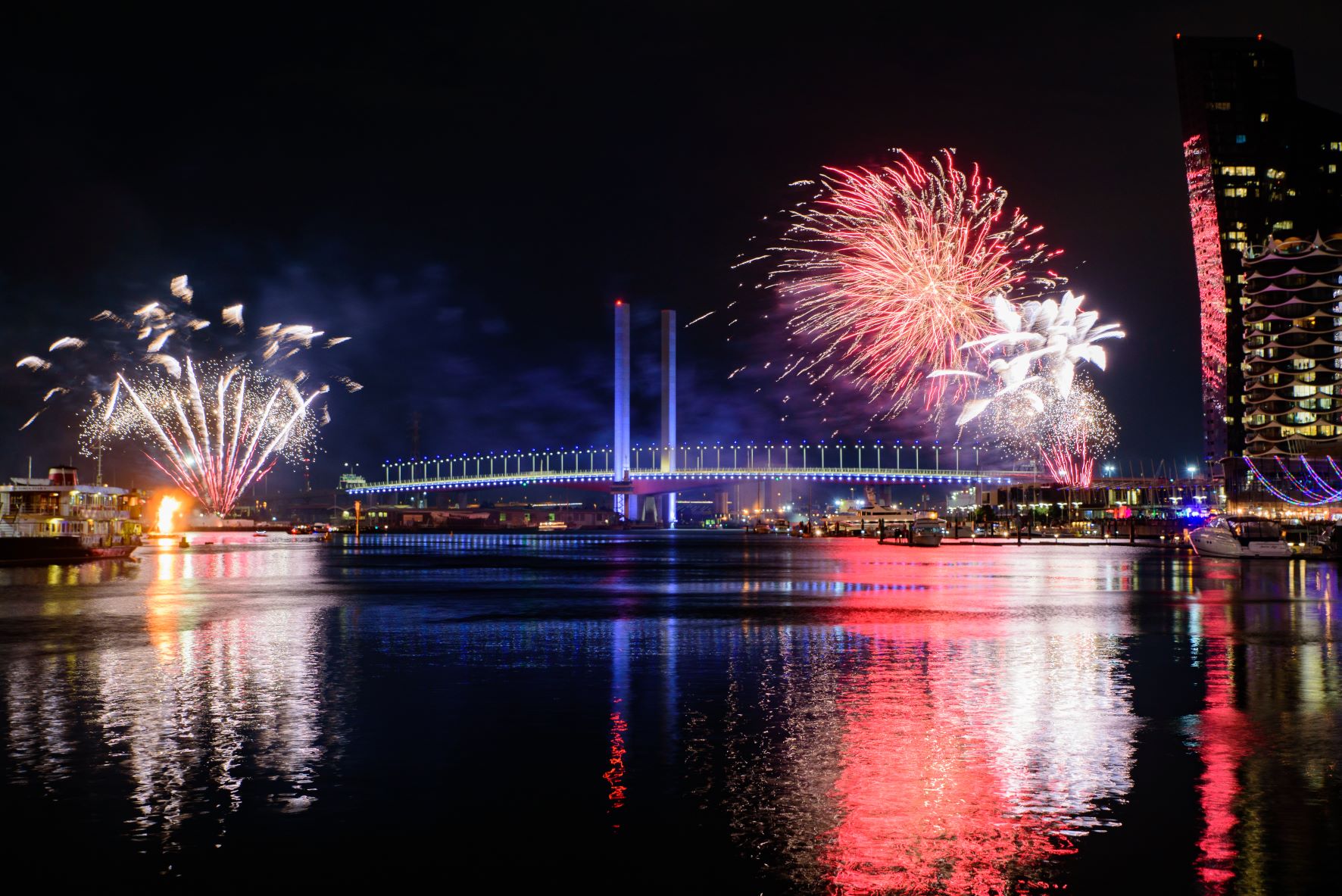The Best Places To See The Fireworks In Melbourne On New Year's Eve