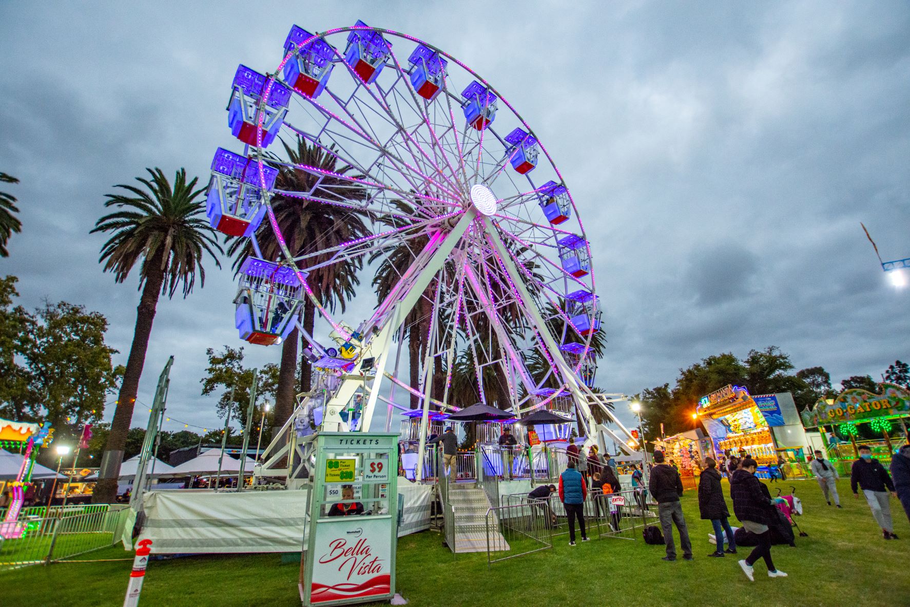 The Festively Fun Christmas Carnival Is Now On At Birrarung Marr