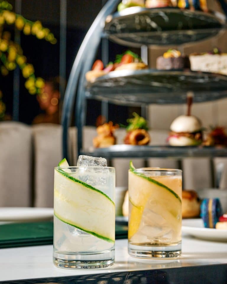 The Waiting Room At Crown Is Serving Up A Spectacular Gin High Tea For ...