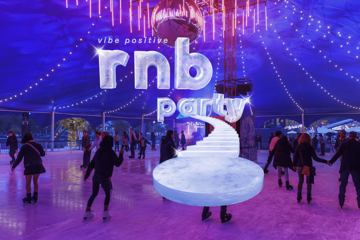 Positive Vibe RnB Dance Party At The Rink