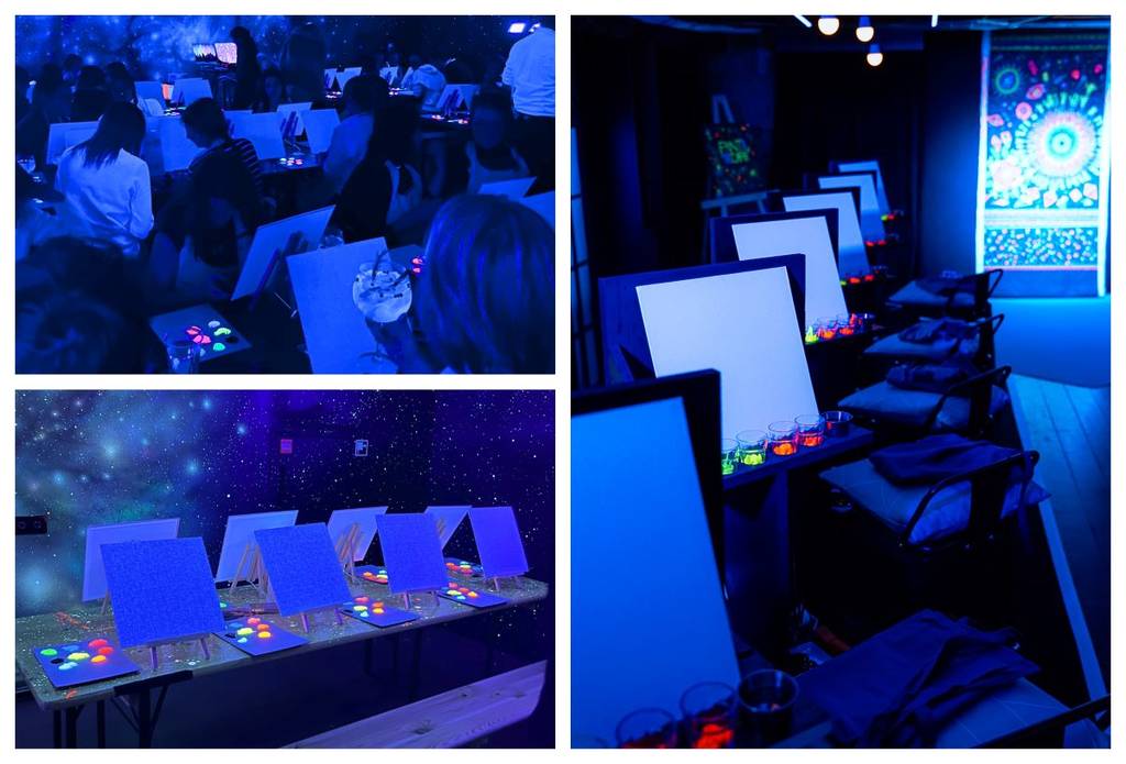 Neon Brush Melbourne: A Fun-Filled Neon Painting Experience