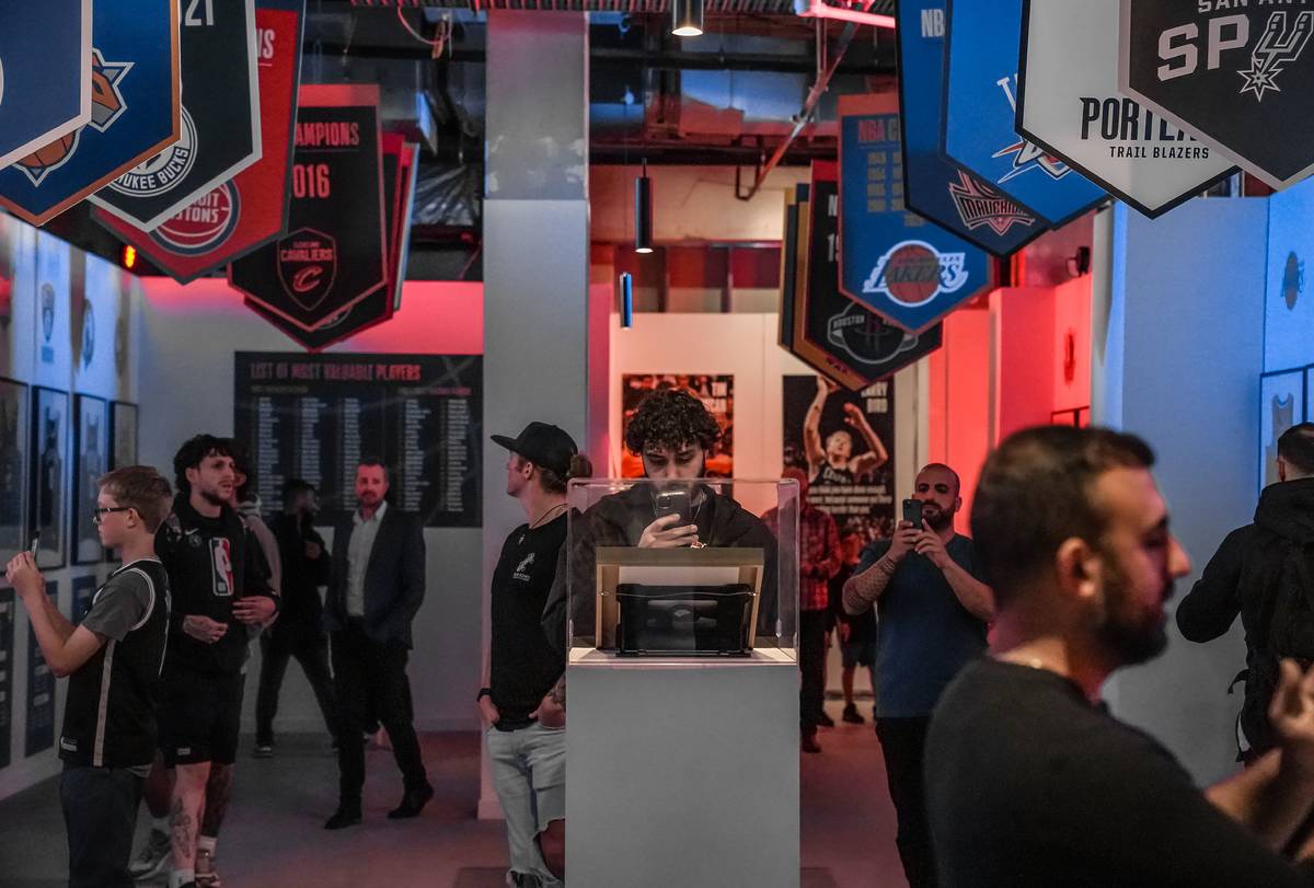 The NBA Exhibition Is Open In Melbourne's Docklands