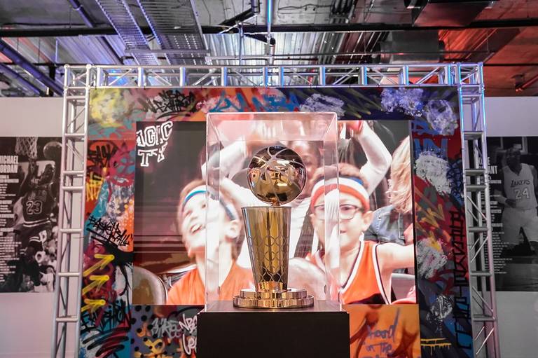 The NBA Exhibition Is Open In Melbourne's Docklands