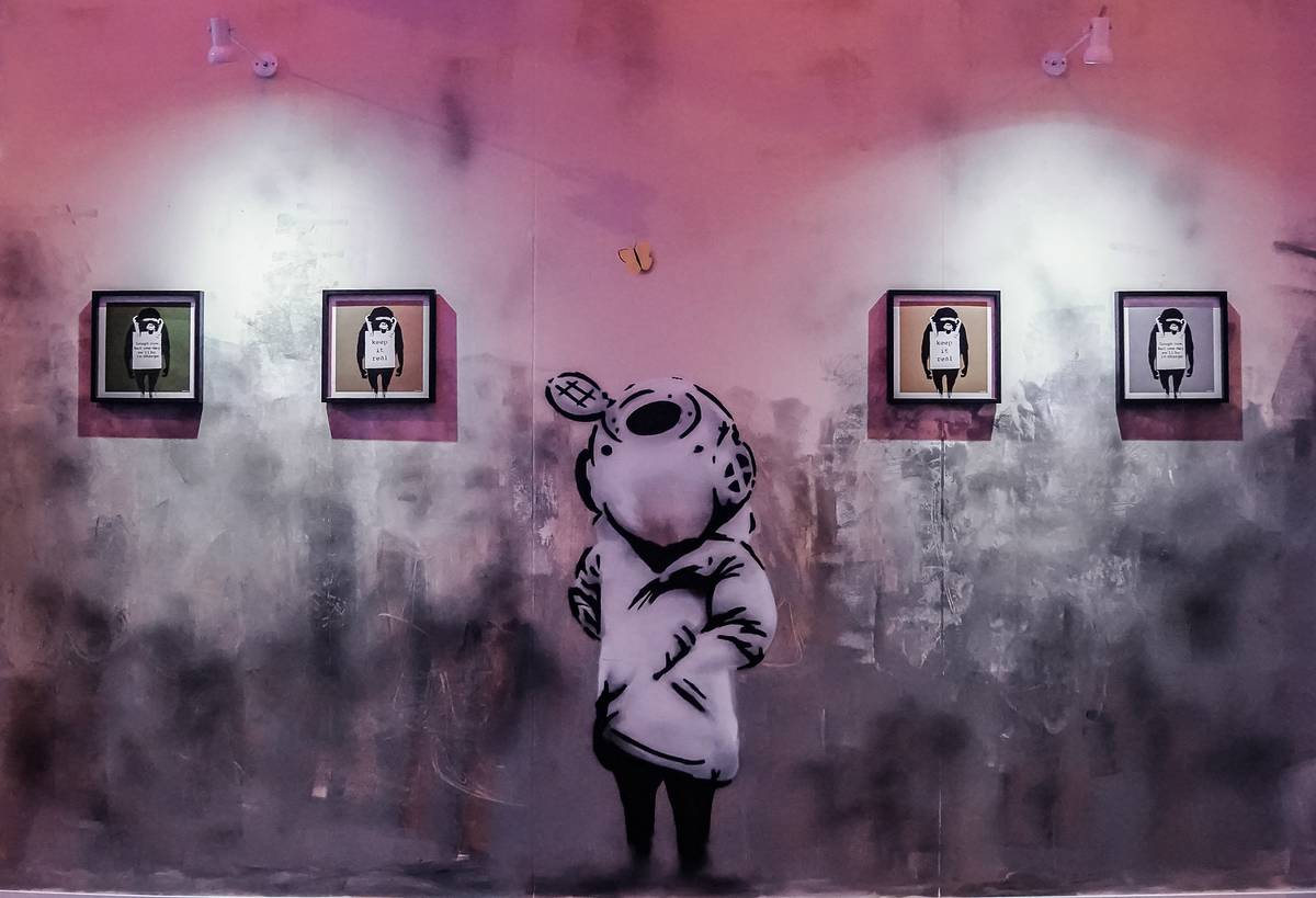 The Banksy Exhibition In Melbourne Is Now Open To Visitors