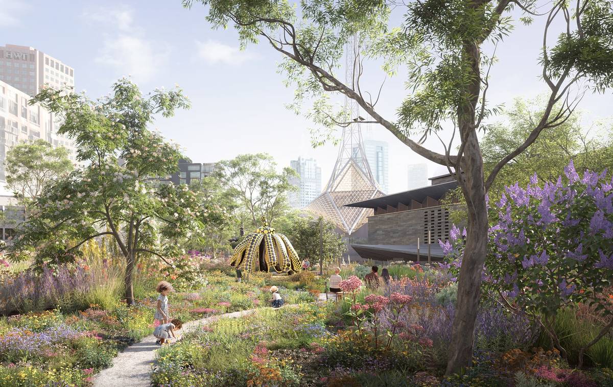 Laak Boorndap - An Urban Garden In Melbourne Arts Precinct