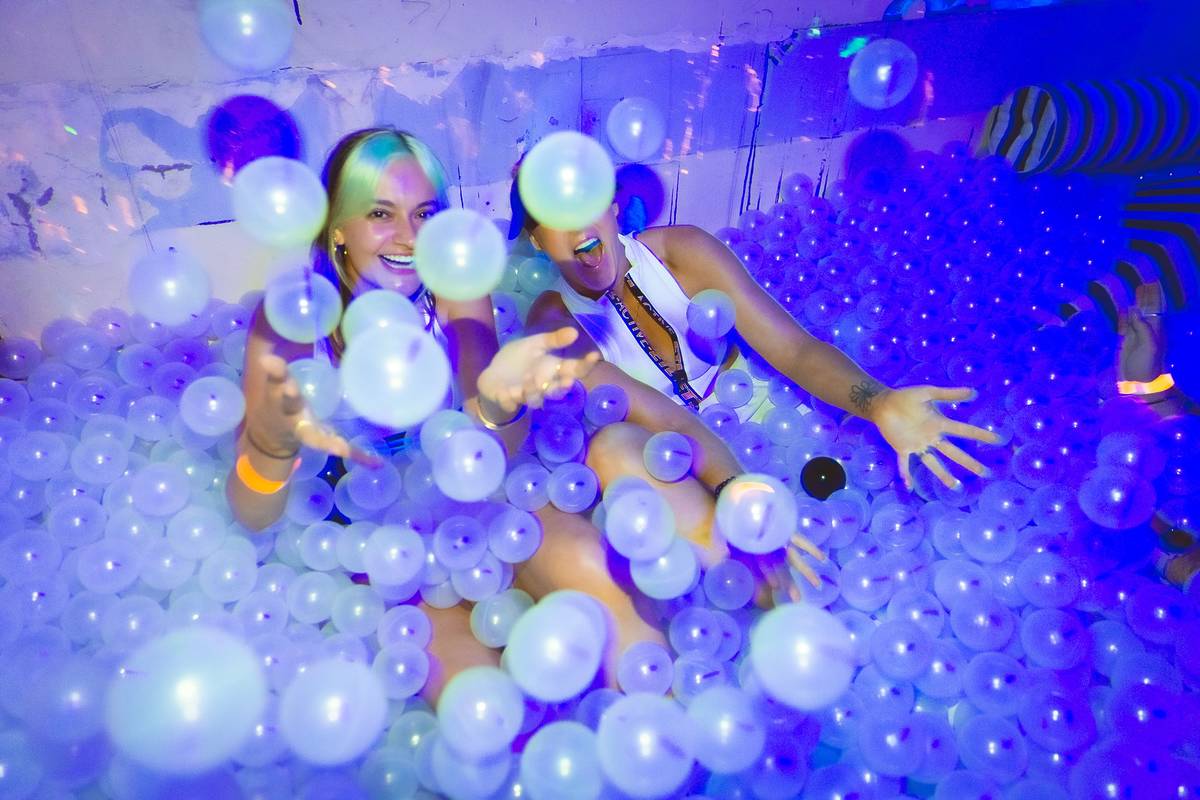 Play Glow In The Dark Tennis At Ballers Clubhouse On Your Next Bright ...