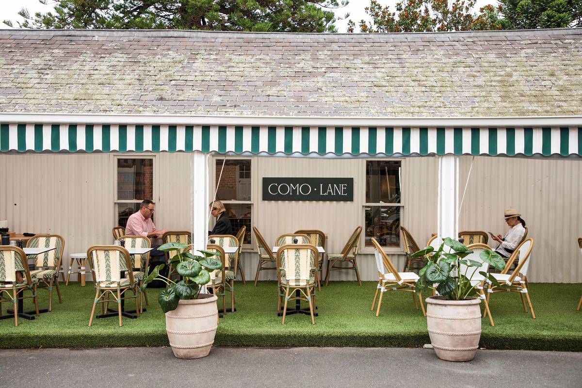 Como Lane: A European-Inspired Cafe In Como House & Garden