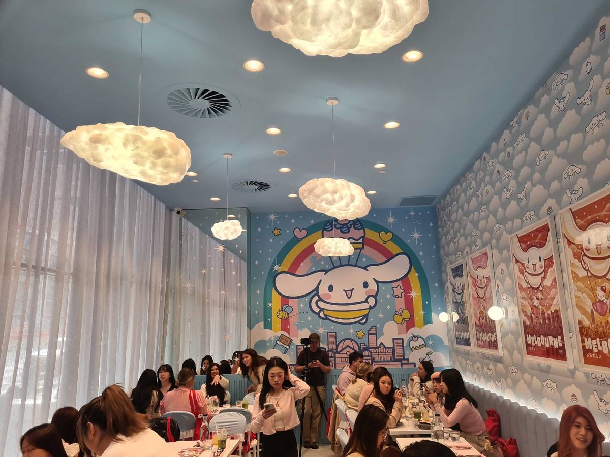 Hello Kitty And Friends Cafe At Melbourne Central - Secret Melbourne