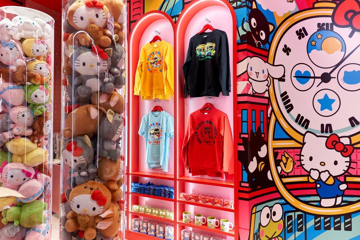 Hello Kitty And Friends Cafe At Melbourne Central - Secret Melbourne