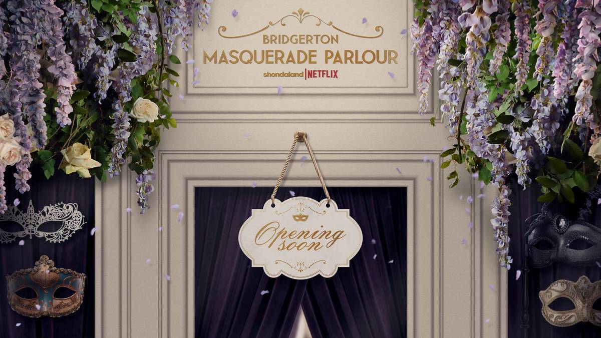 An Enchanting Bridgerton Masquerade Pop-Up Parlour Is Coming To ...