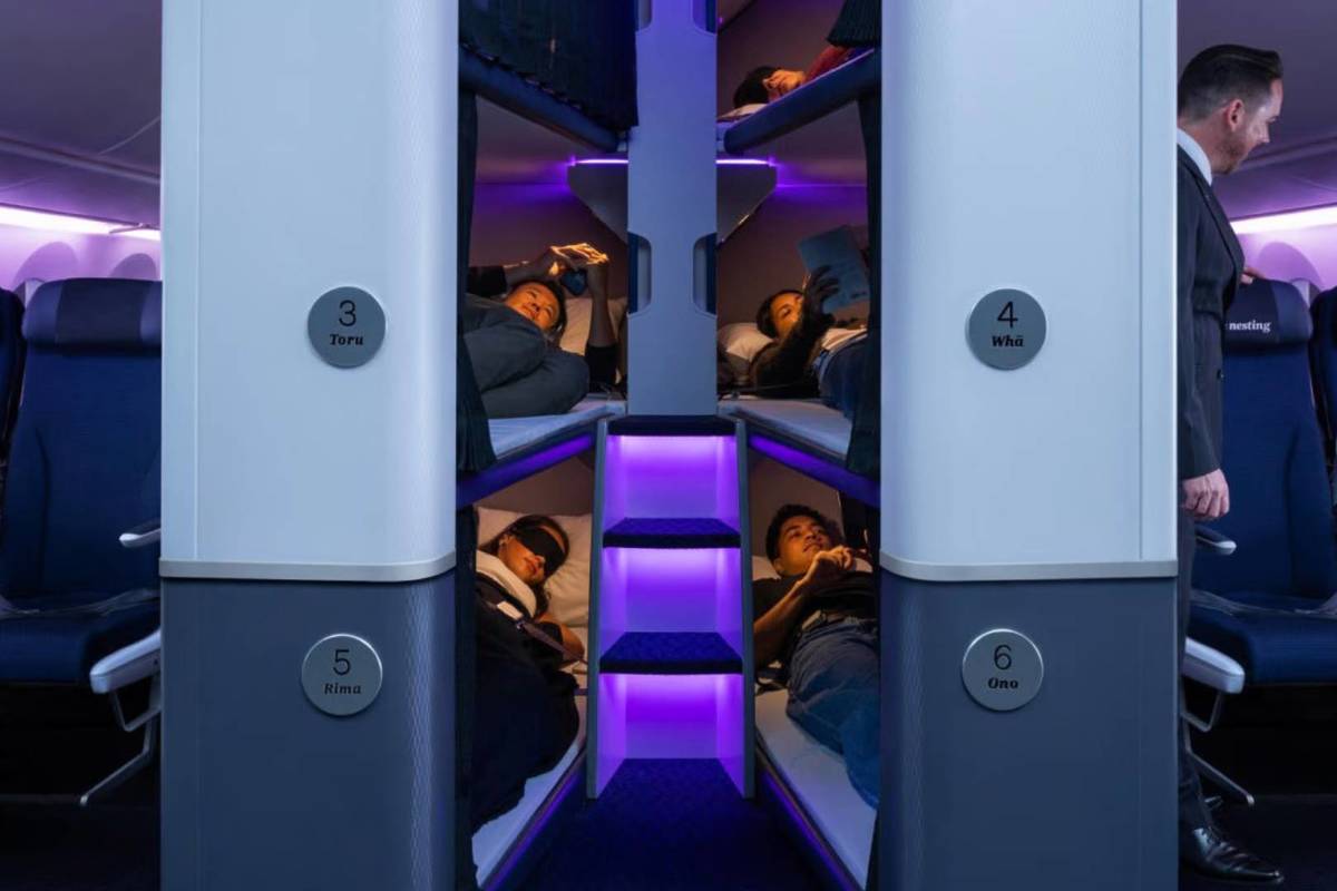 Bunk Beds At 30,000 Feet: Air New Zealand Is Ready To Launch Their ...