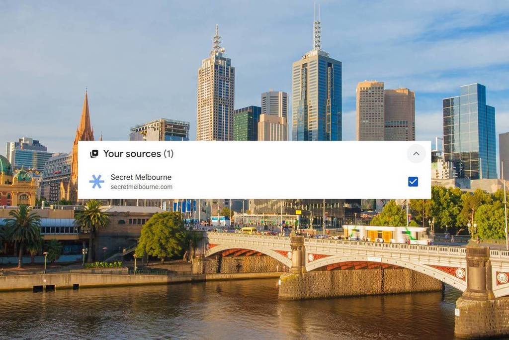 Here's how to set Secret Melbourne as a preferred source on Google, so ...