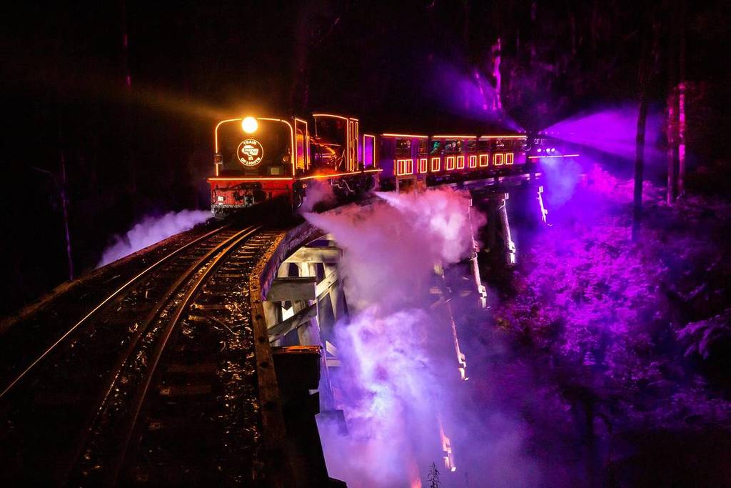 The magical Train of Lights by Puffing Billy will return, winding its ...