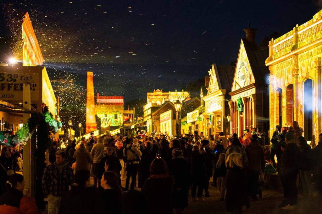 The magical Winter Wonderlights returns to Sovereign Hill this week ...