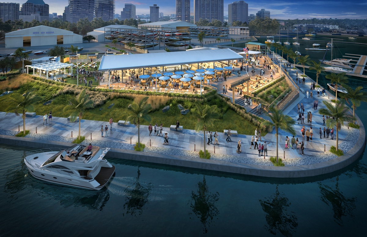 This New Waterfront Spot In Coconut Grove Is Serving Delicious Eats By ...