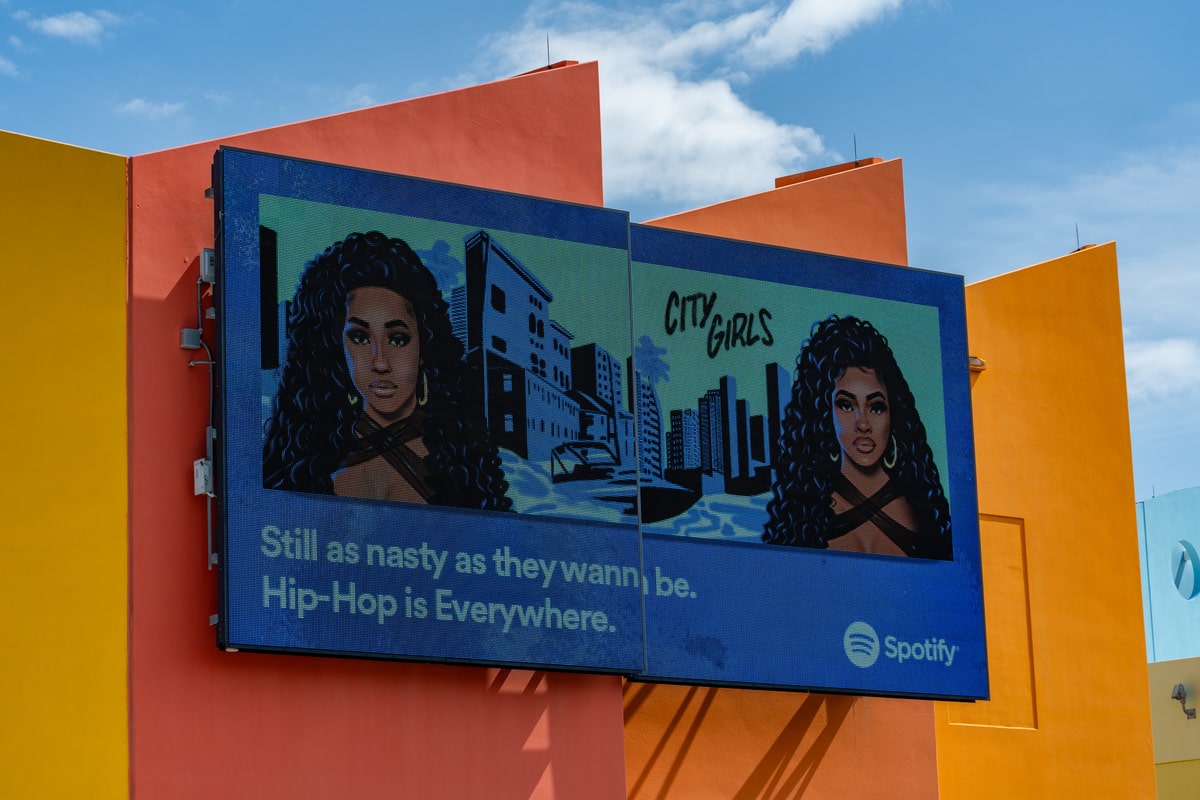 Spotify Unveils Artwork Paying Tribute To Hip-Hop Artists From Miami